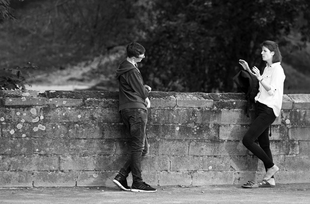 - Dialog - Foto & Bild | dokumentation, s-w, available light Bilder auf ...