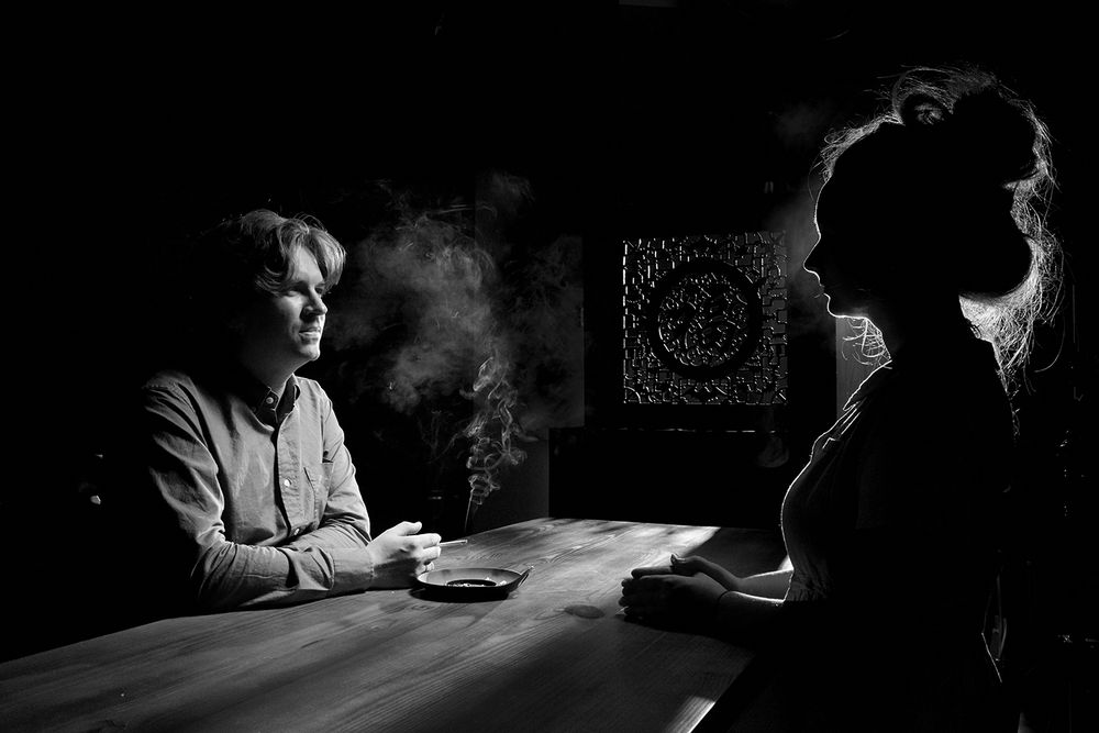 Dialog im Schweigen Foto & Bild | portrait, art, studio Bilder auf ...