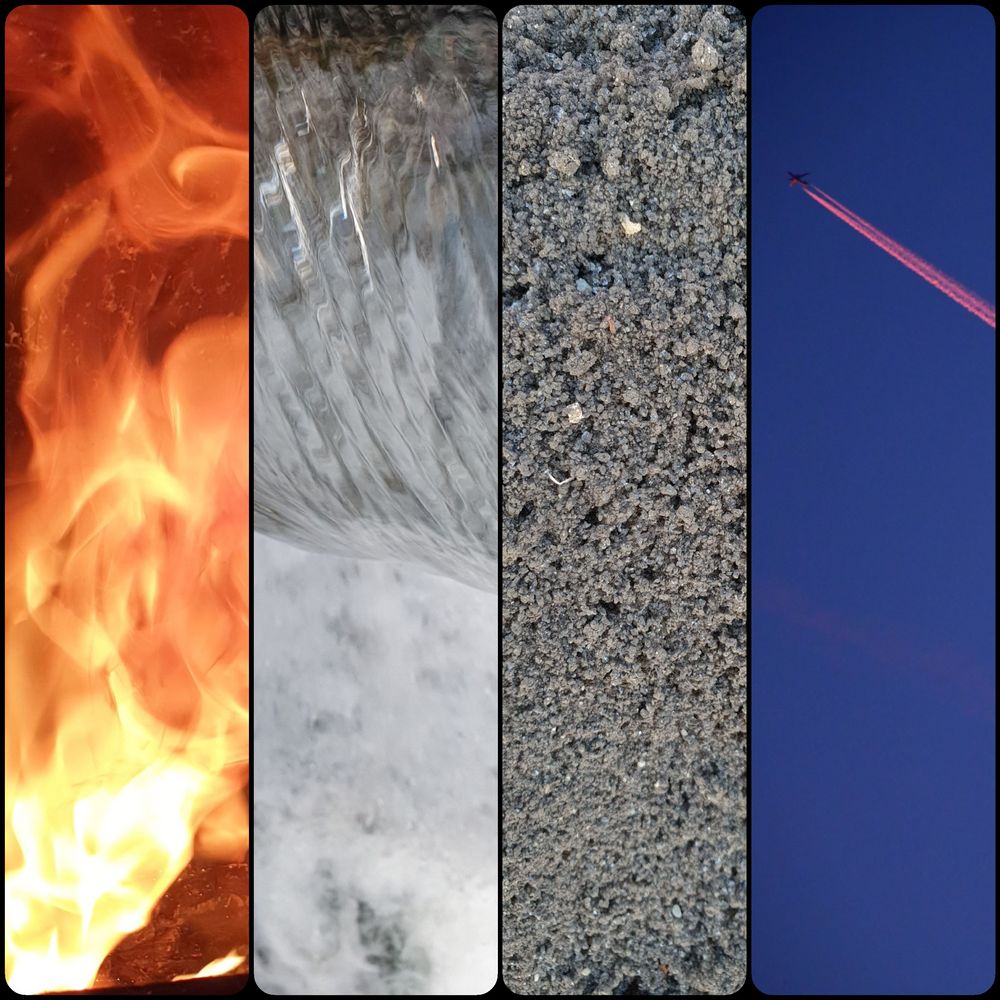 Die 4 Elemente Foto & Bild | fotokunst, die elemente, collagen Bilder ...