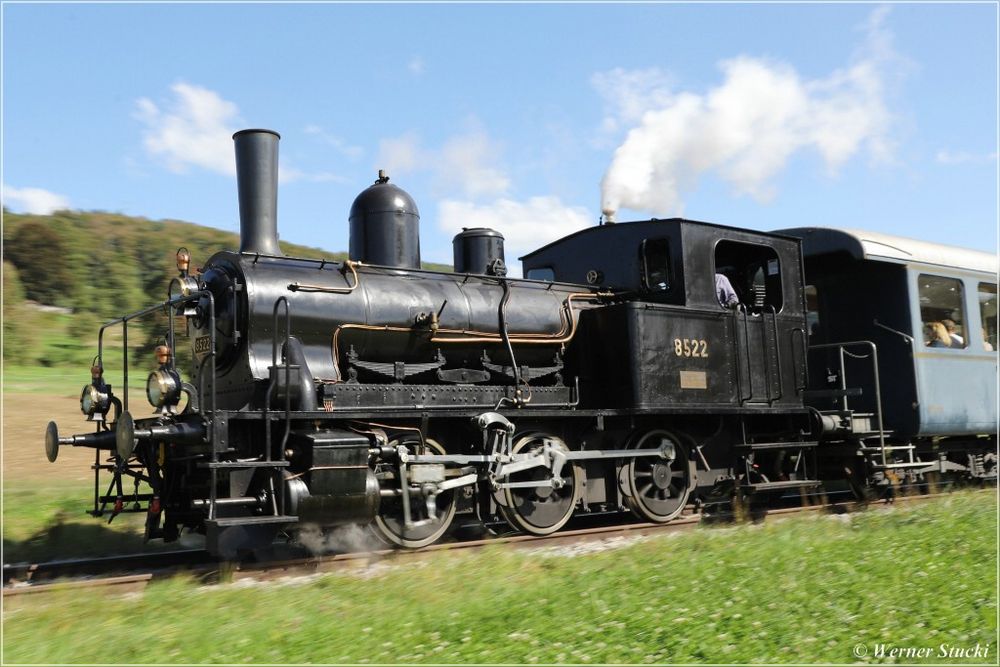 Die 8522 auf dem weg nach Triengen Foto & Bild | historische eisenbahnen, museale bahnen ...