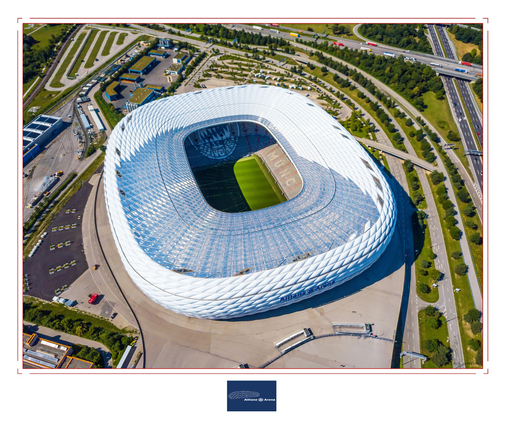 Die Allianz Arena Foto & Bild | sport, münchen, architektur Bilder auf ...