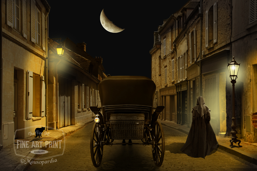 Die Altstadt Foto & Bild | fotomontage, fantasy mystery, mystisch Bilder auf fotocommunity