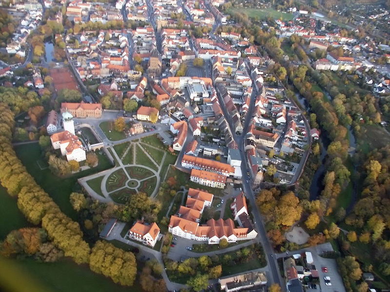 Die Altstadt von Delitzsch Foto & Bild | landschaft, luftaufnahmen ...