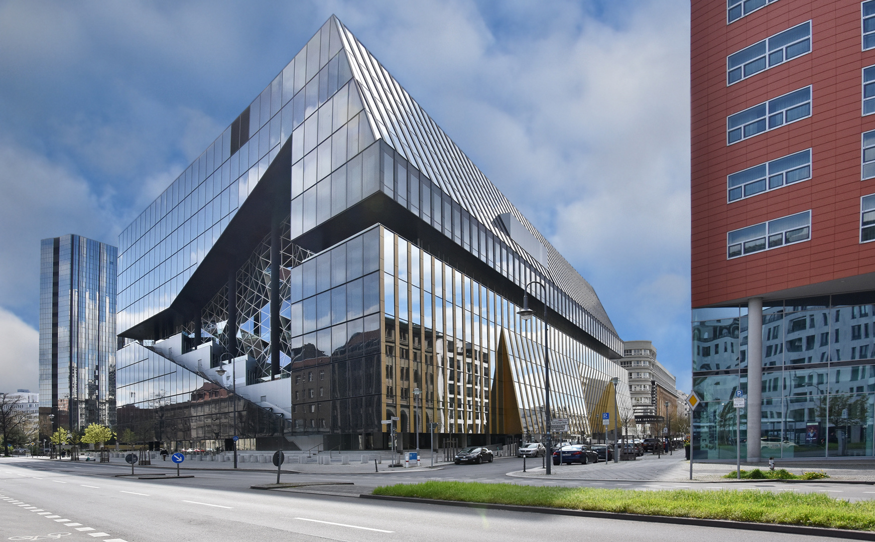 Die Axel Springer Zentrale in Berlin... Foto & Bild | architektur ...