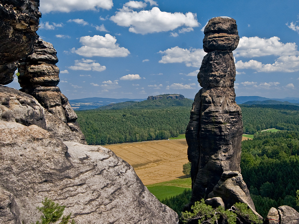 Die Barbarine / Sächsische Schweiz Foto & Bild | landschaft, berge ...
