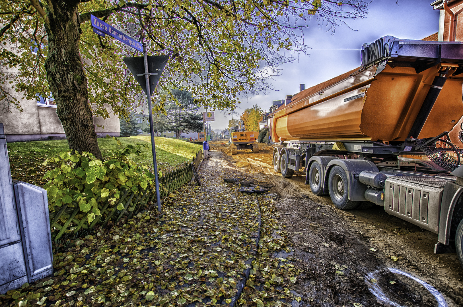 Die Baustelle Foto & Bild | straße, industrie, handwerk Bilder auf ...