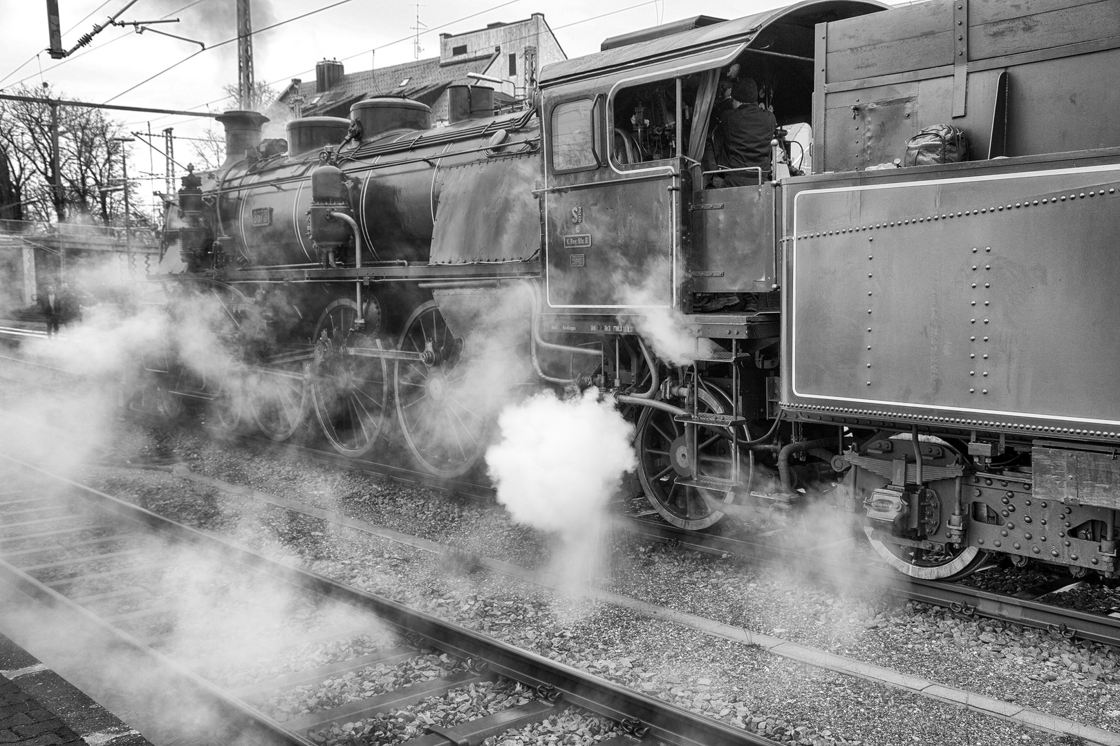 Die bay. S 3/6 (DB 18478) kurz vor der Ausfahrt in Lindau. Foto & Bild ...