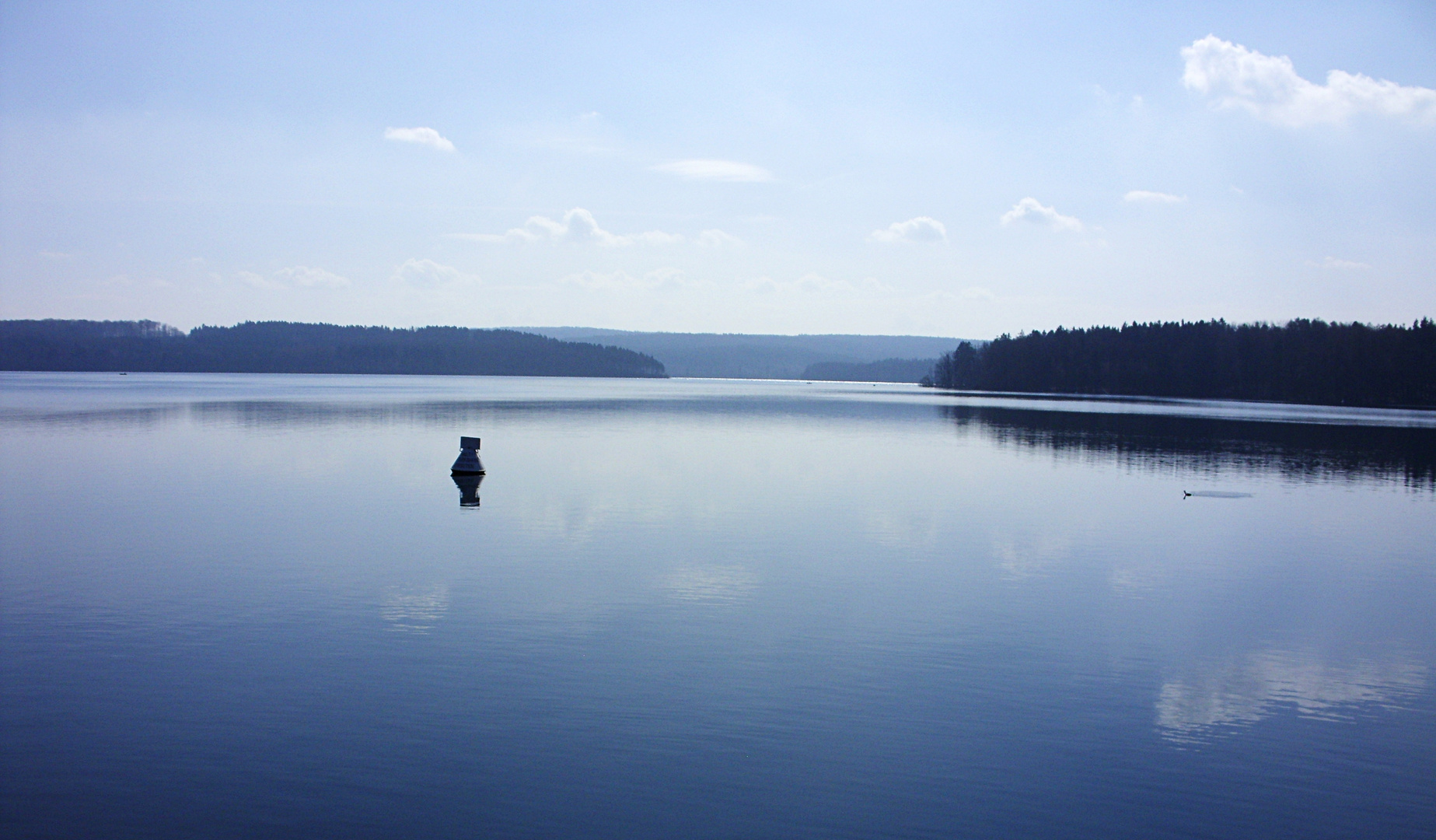 Die Boje Foto & Bild | landschaft, bach, fluss & see, see, teich ...