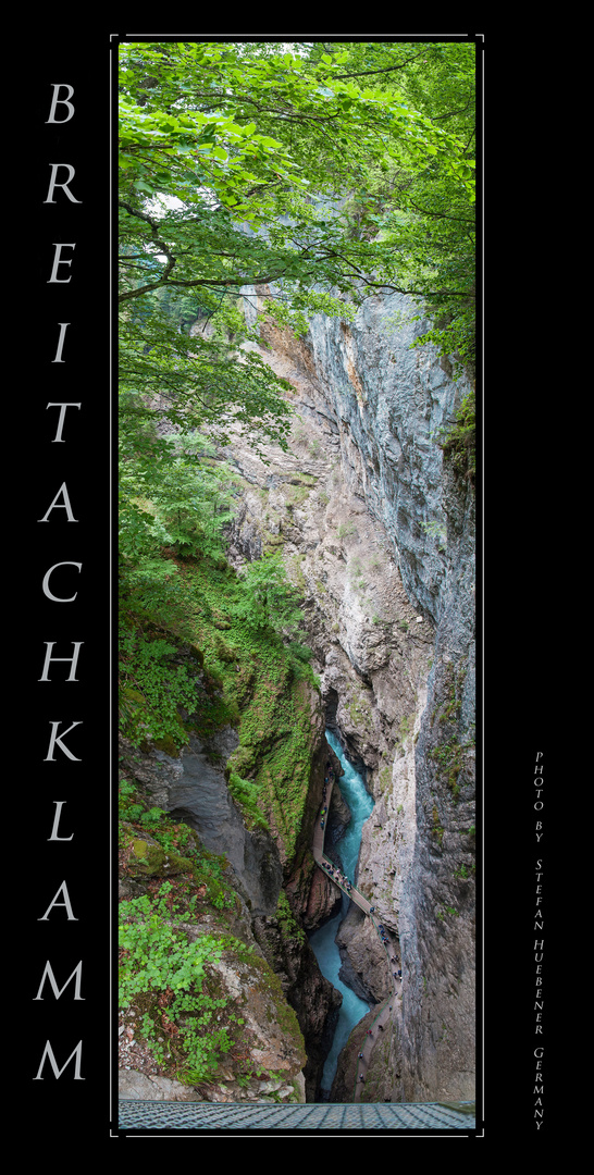 Die Breitachklamm Foto & Bild | bäume, panorama, natur Bilder auf ...