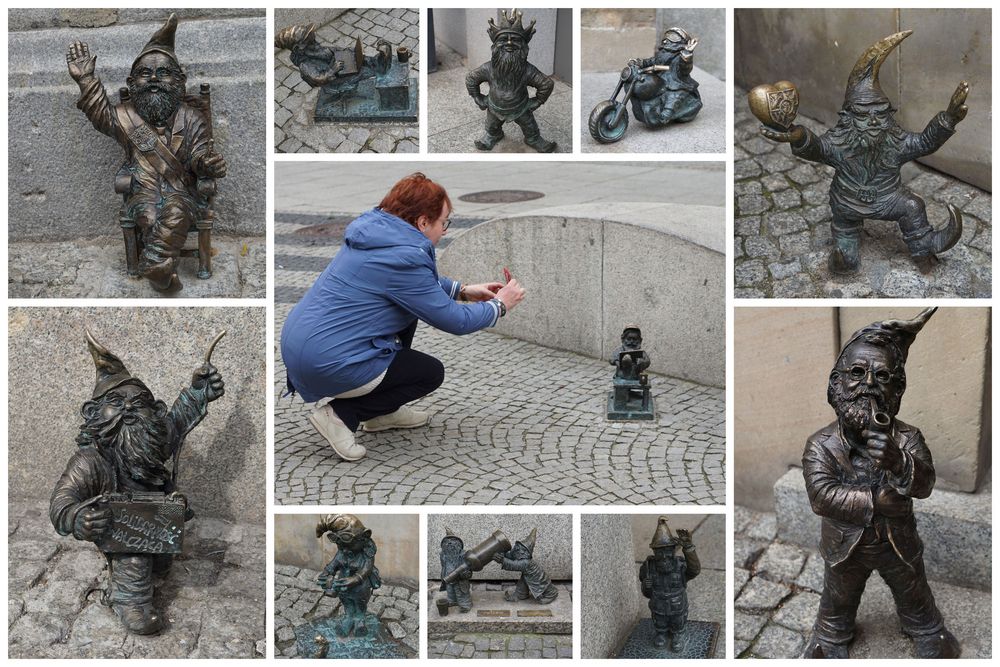 Die Breslauer Zwerge sind eine Touristenattraktion Foto & Bild | europe ...