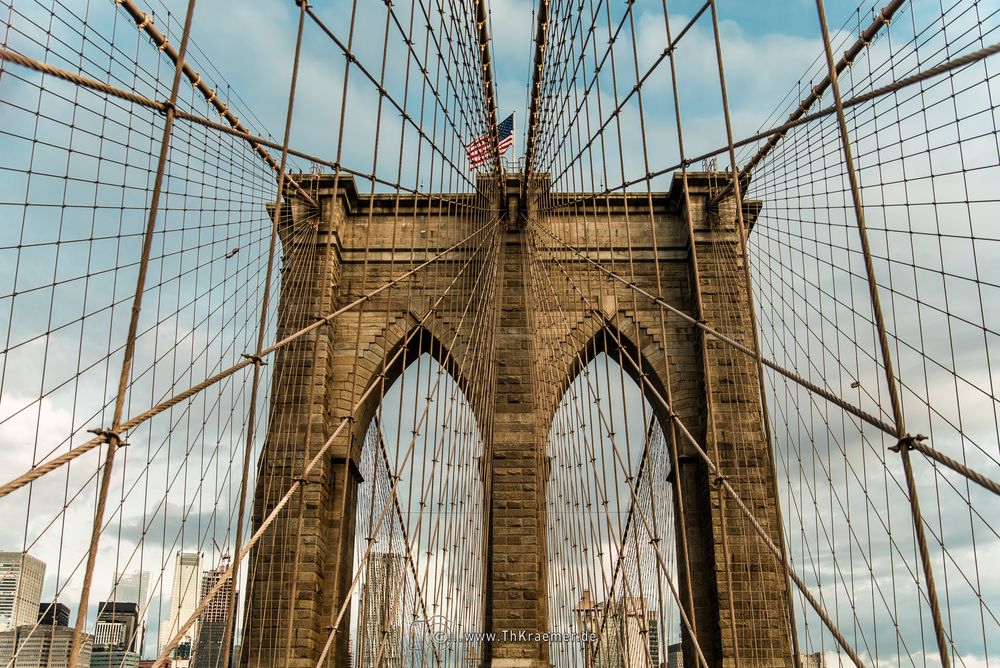 Die Brookly Bridge D75_9489 Foto & Bild | architektur, north america ...