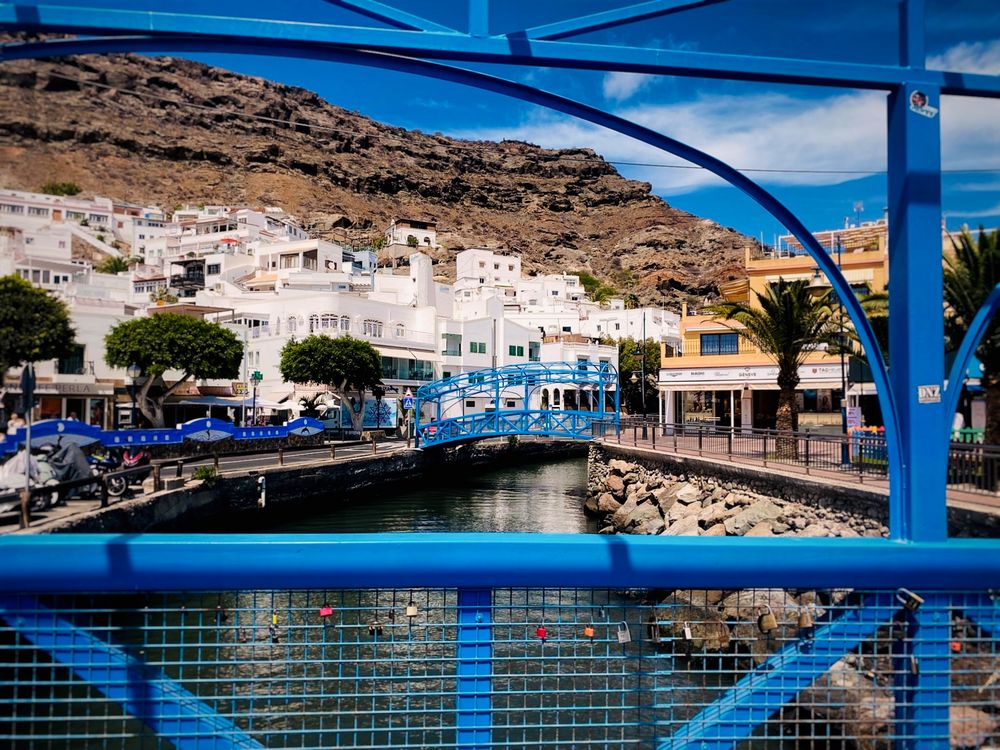 Die Brücken von Puerto de Mogan Foto & Bild | architektur, europe ...