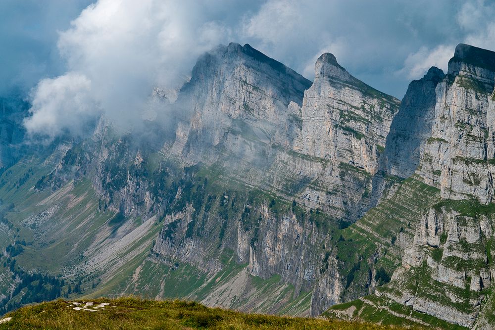 Die Churfirsten Foto & Bild | landschaft, berge, gipfel und grate ...