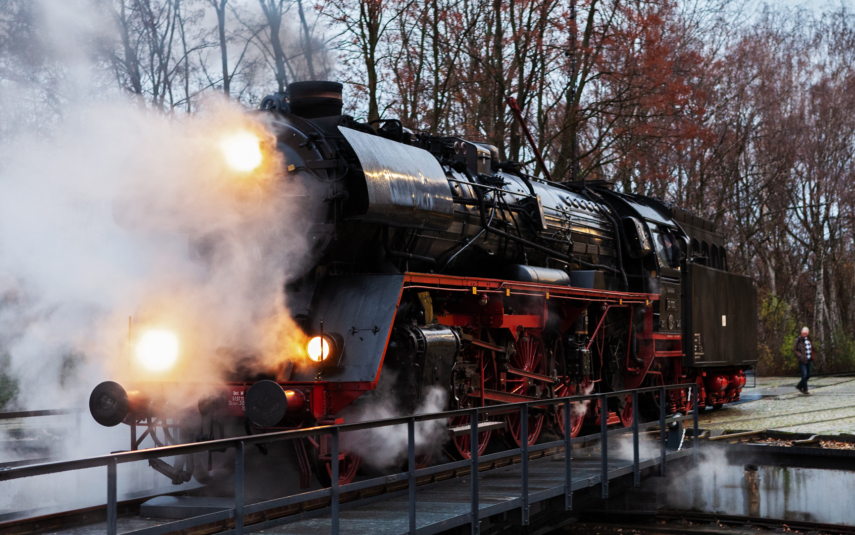 Die Dampflok 03 1010 am Technikmuseum Berlin Foto & Bild | world ...