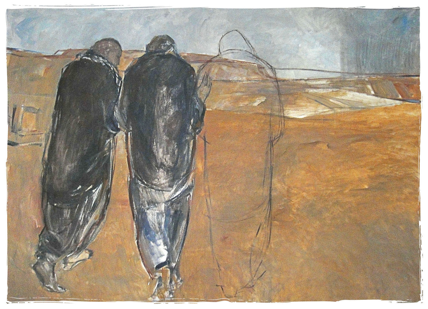 == die Emmausjünger unterwegs == Foto & Bild | indoor, unterwegs ...