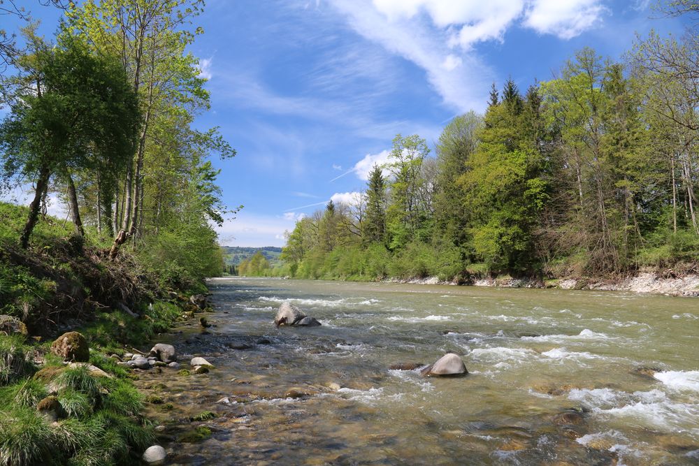 Die Emme bei Malters Foto & Bild | landschaft, bach, fluss & see ...