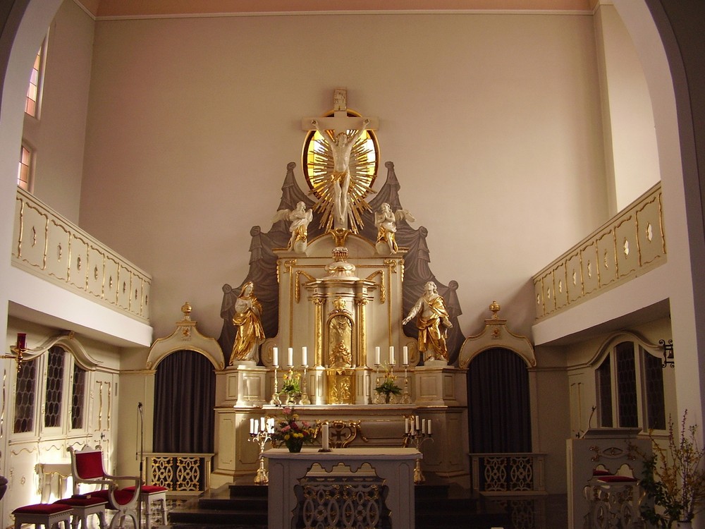 Die evangelische Kirche in Kaub am Rhein Foto & Bild | landschaft ...