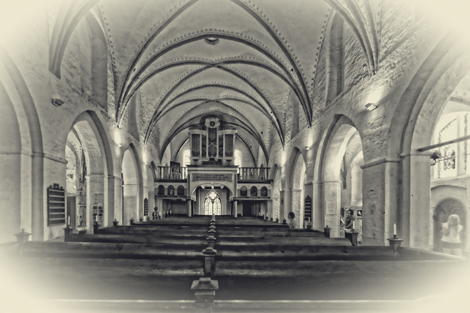 Die evangelische Pfarrkirche zu Altenkirchen auf Rügen Foto & Bild ...