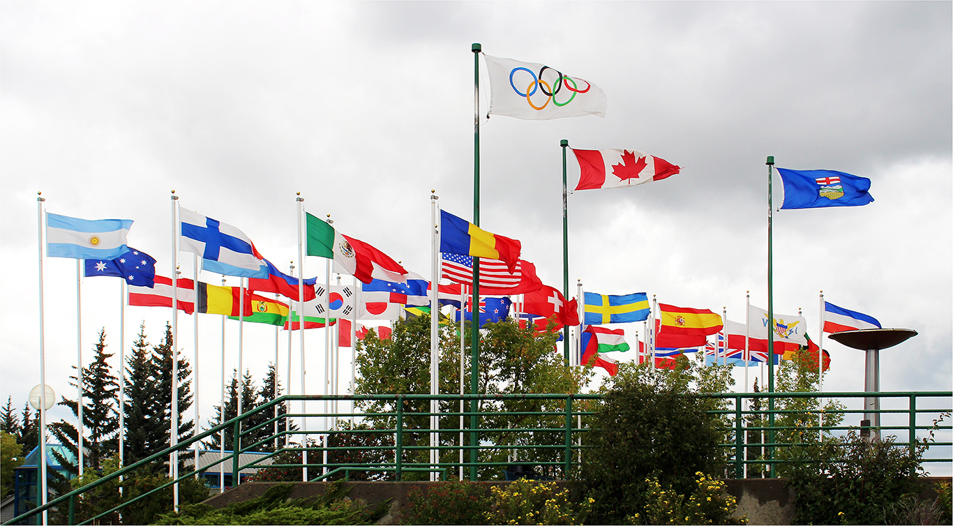 die Fahnen Foto & Bild | north america, canada, the west Bilder auf ...