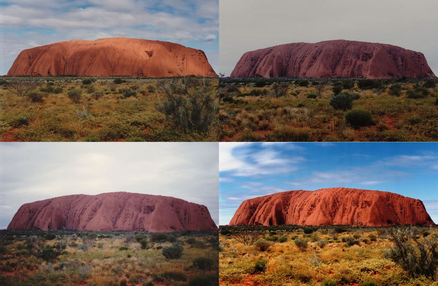 Die Farben des Uluru, Australien Foto & Bild | australia & oceania ...