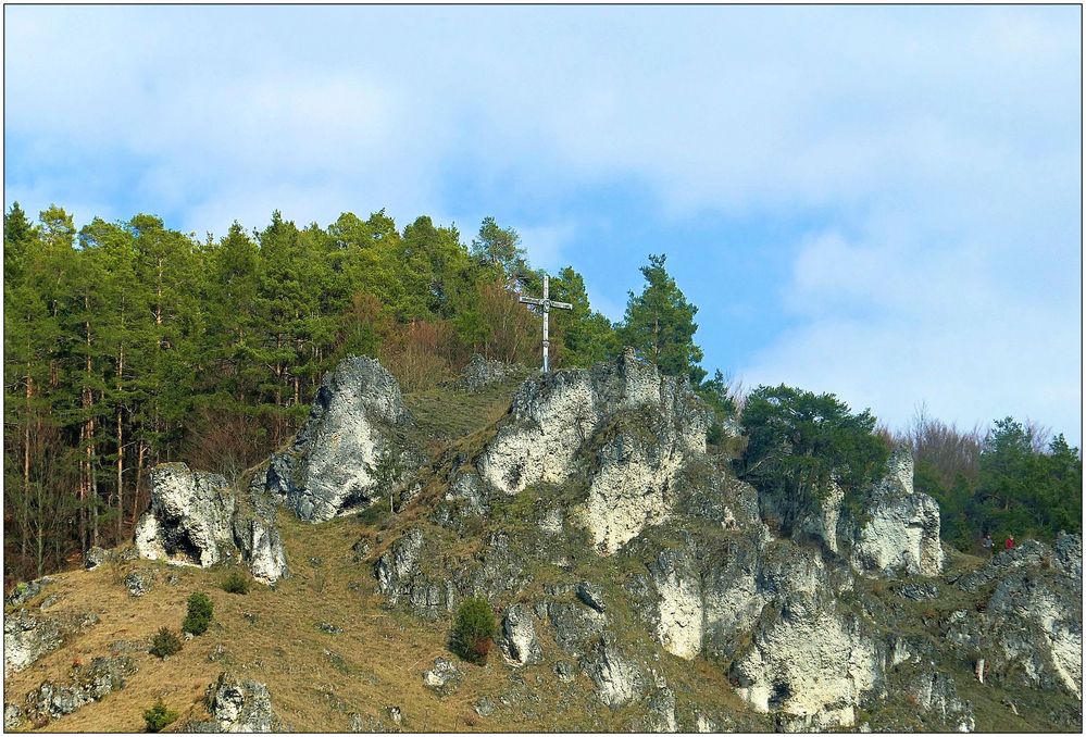 Die Felsen rund um Pottenstein Foto & Bild | world, landschaften, bäume ...