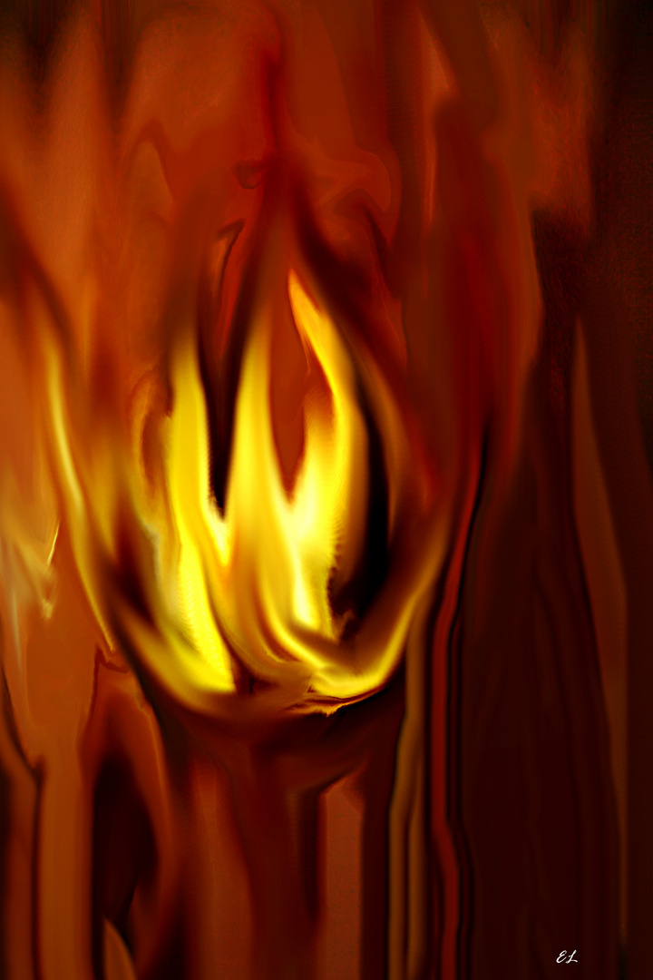 Die Flamme Foto & Bild | 2d-grafik, digitales malen painting, art ...