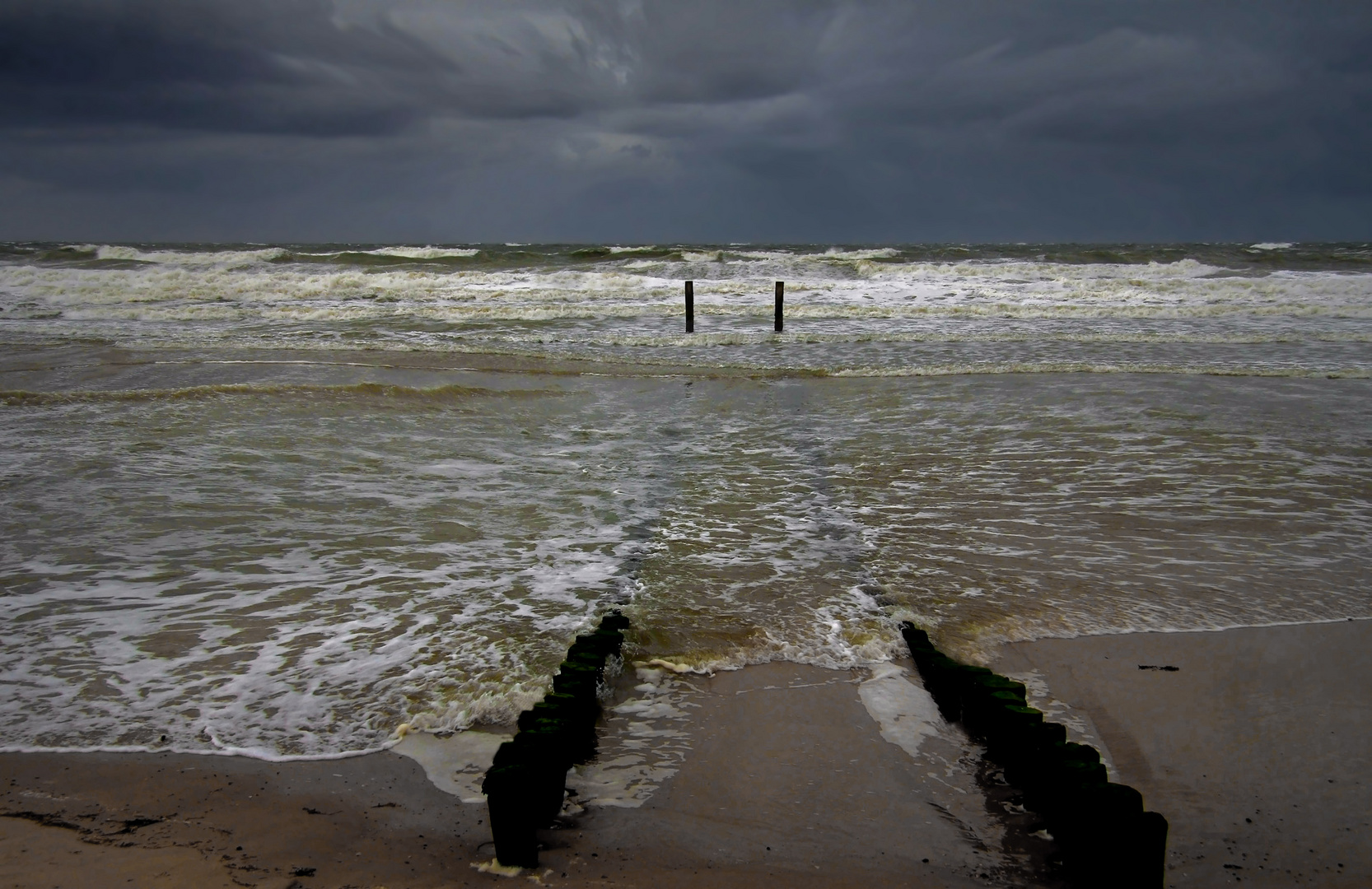 Die Flut kommt.. Foto & Bild | europe, benelux, landschaft Bilder auf ...