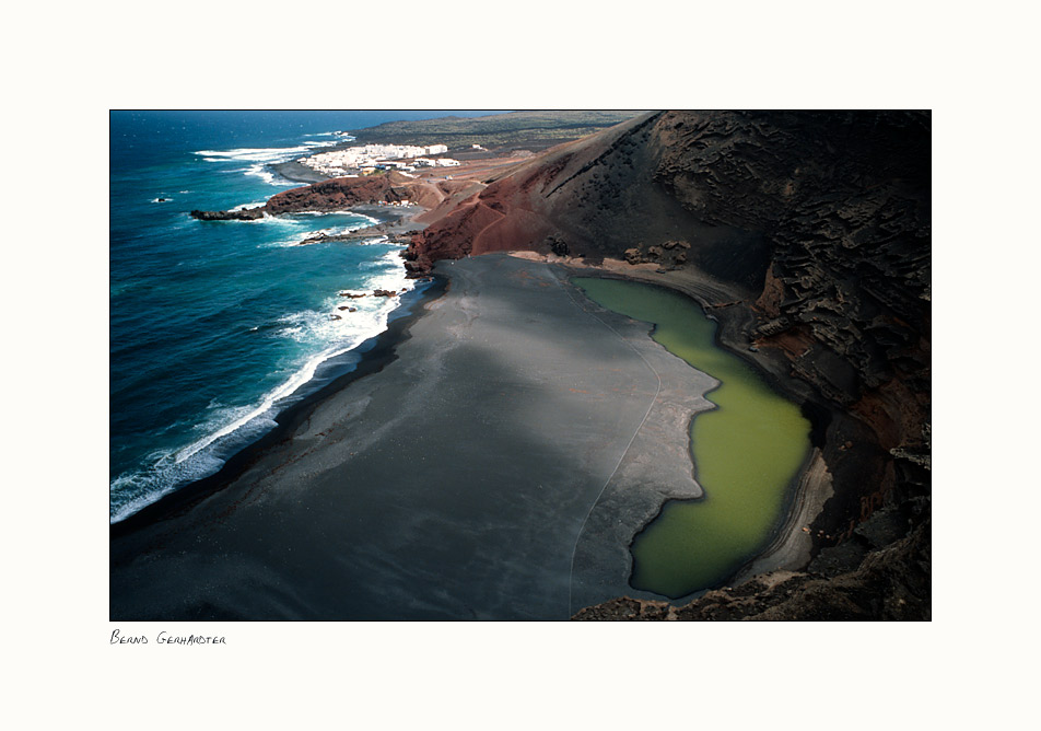 Die grüne Lagune "El Golfo" I Foto & Bild | europe, canary islands die ...