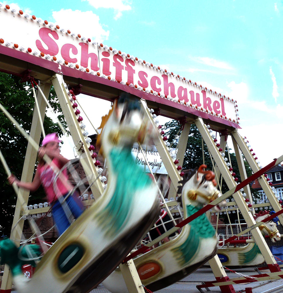 ...die gute alte Schiffschaukel Foto & Bild | kunstfotografie & kultur ...