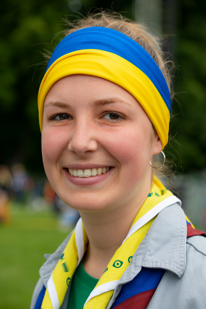 Die Helferin beim Katholikentag Foto & Bild | world, kirche, portrait ...