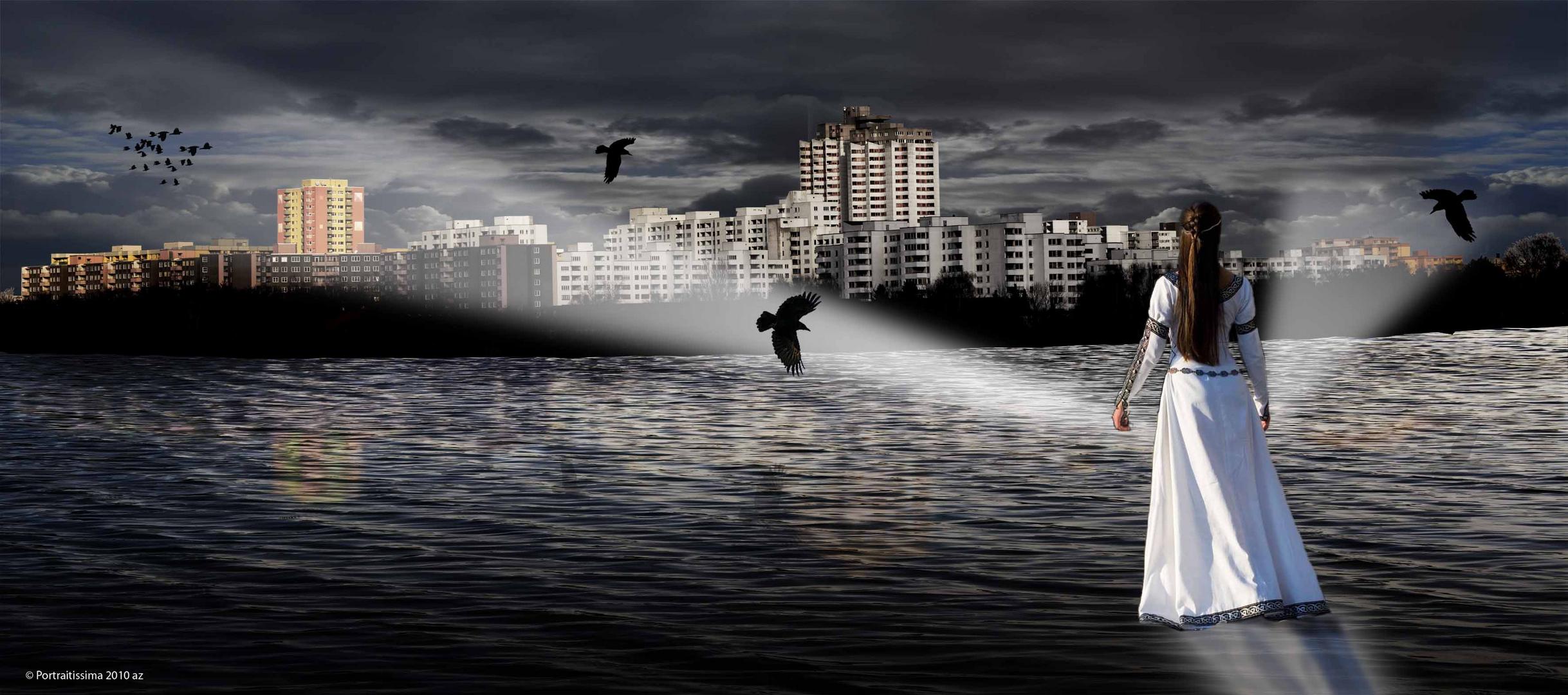 die Herrin vom See Foto & Bild | fotomontage, composing , digiart Bilder auf fotocommunity