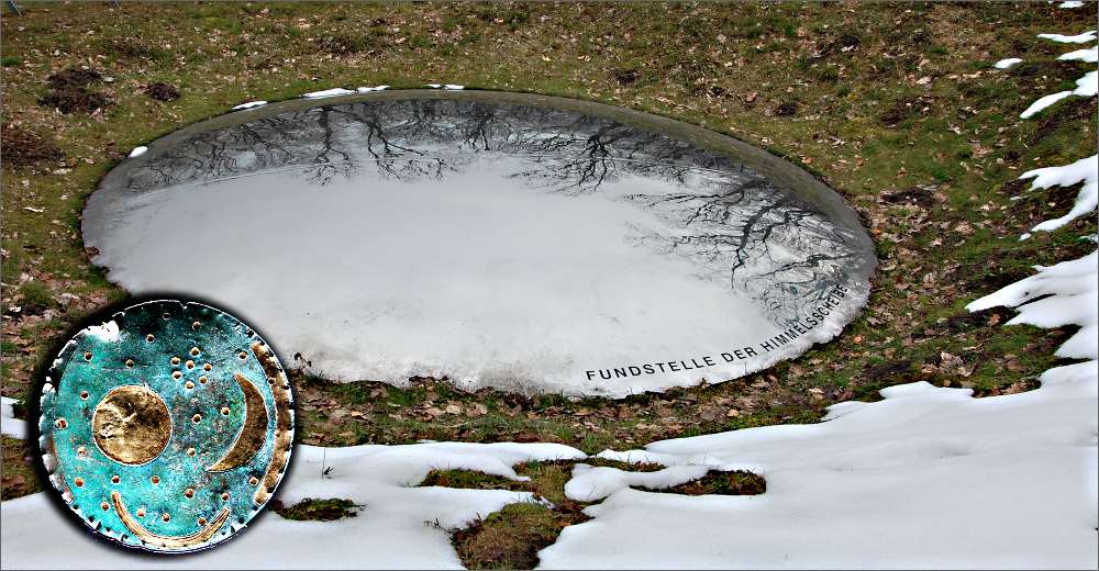 die Himmelsscheibe von Nebra Foto & Bild | astronomie, museum, motive ...