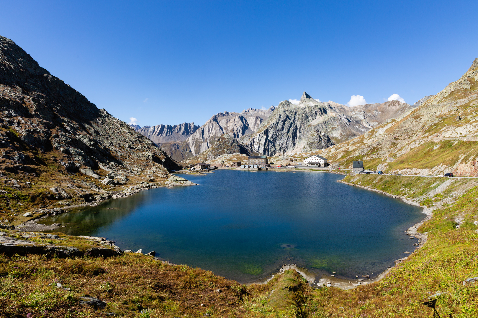 Die italienische Seite des Grossen St. Bernhard-Passes Foto & Bild ...