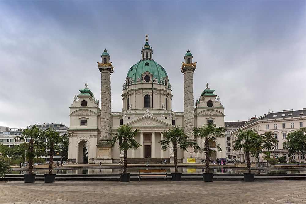 Die Karlskirche Foto & Bild | österreich, europa, wien Bilder auf ...