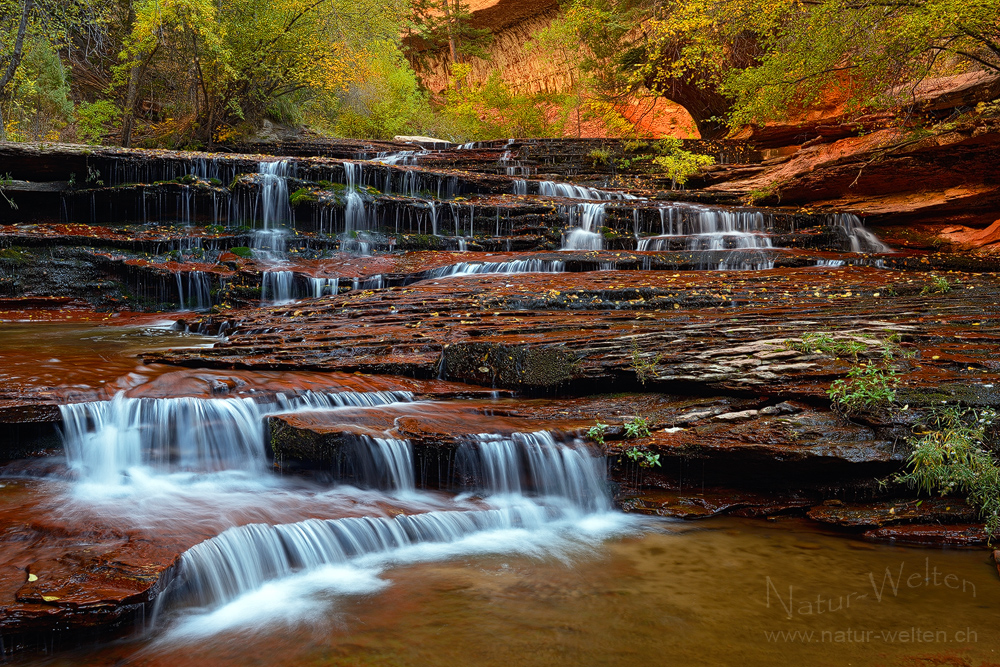 Die Kaskaden der Archangel Falls Foto & Bild | usa, wasser, herbst ...