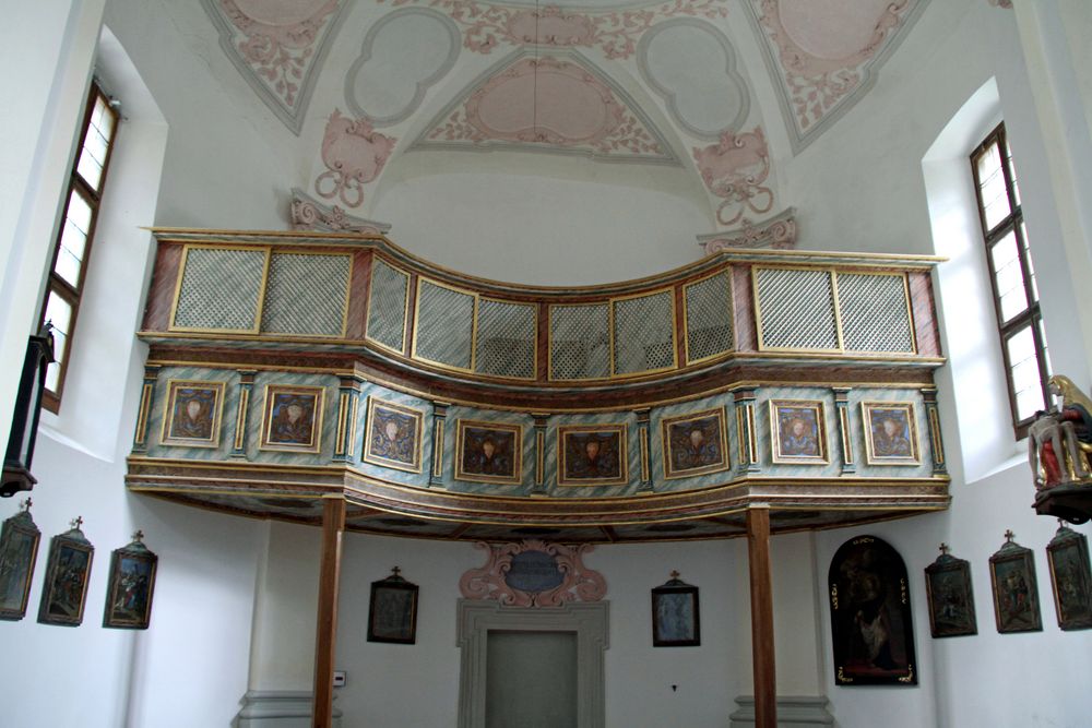 Die kleine Kirche von Innen in St.Bartholomä am Königsee Foto & Bild ...