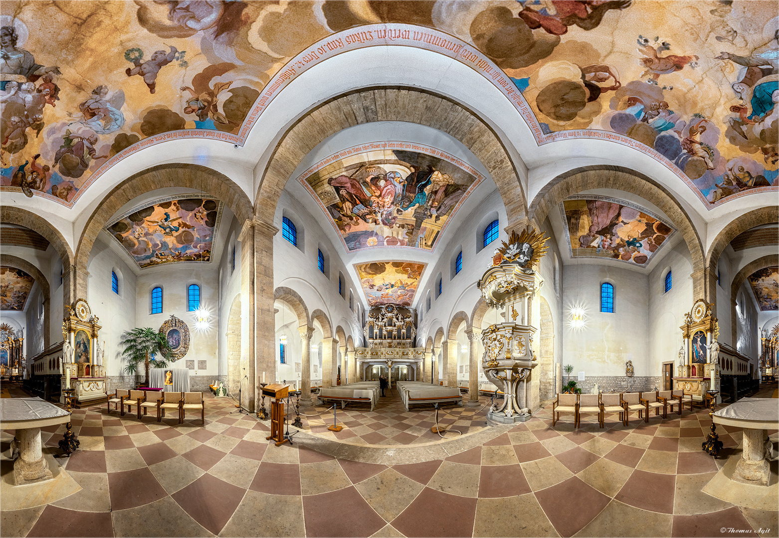 Die Klosterkirche Foto & Bild | kirche, panorama, 360 Bilder auf fotocommunity