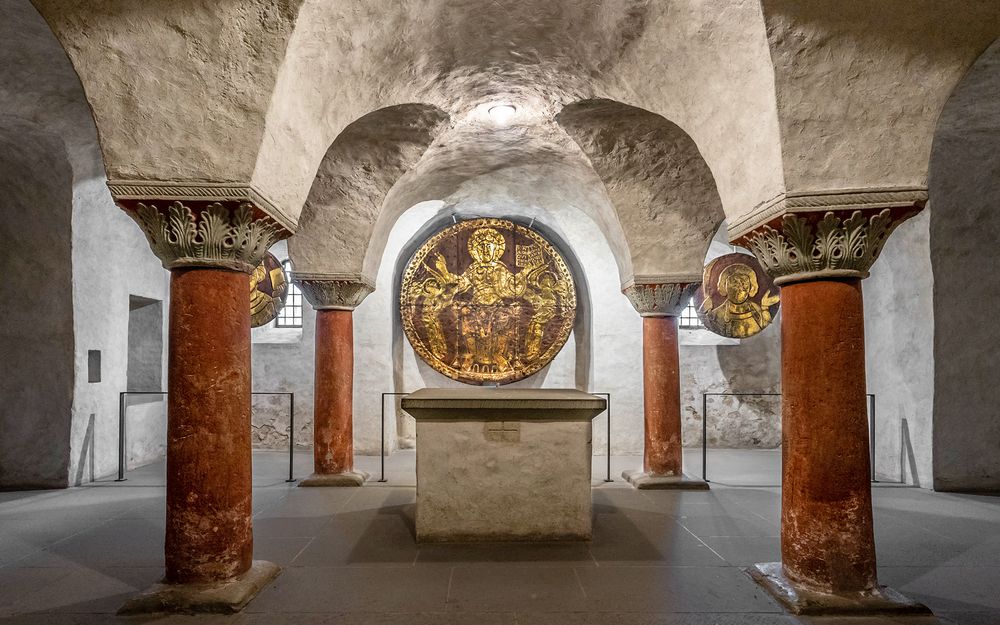 Die Krypta Foto & Bild | kirche, architektur, münster Bilder auf ...
