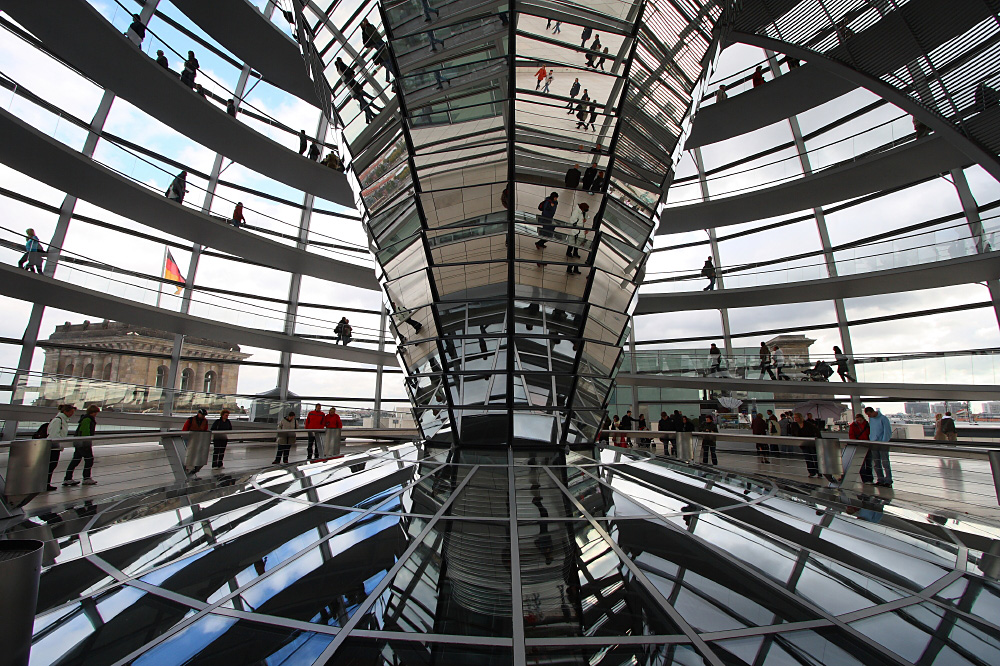 Die Kuppel im Reichstag I Foto & Bild | deutschland, europe, berlin ...