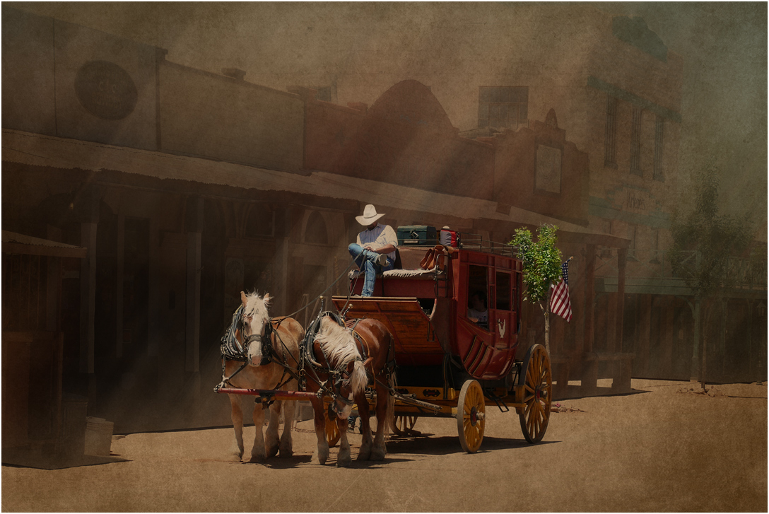 Die Kutsche Foto & Bild | usa, composing, digiart Bilder auf fotocommunity
