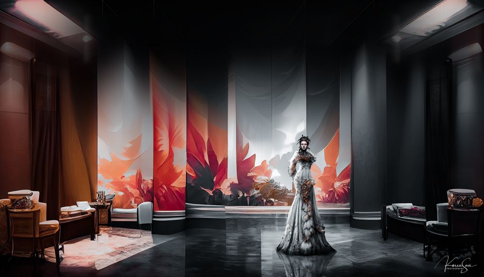 Die lange Frau Foto & Bild | fotomontage, science fiction, fantasy mystery Bilder auf fotocommunity