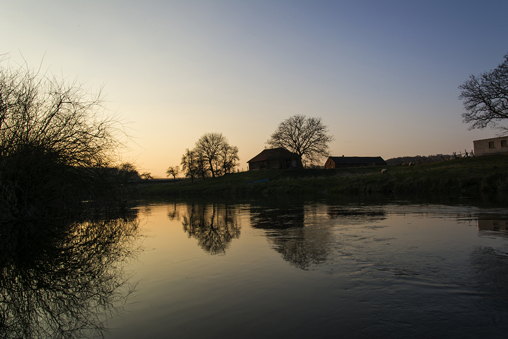 Die Lippe bei Olfen Foto & Bild | landschaft, bach, fluss & see ...