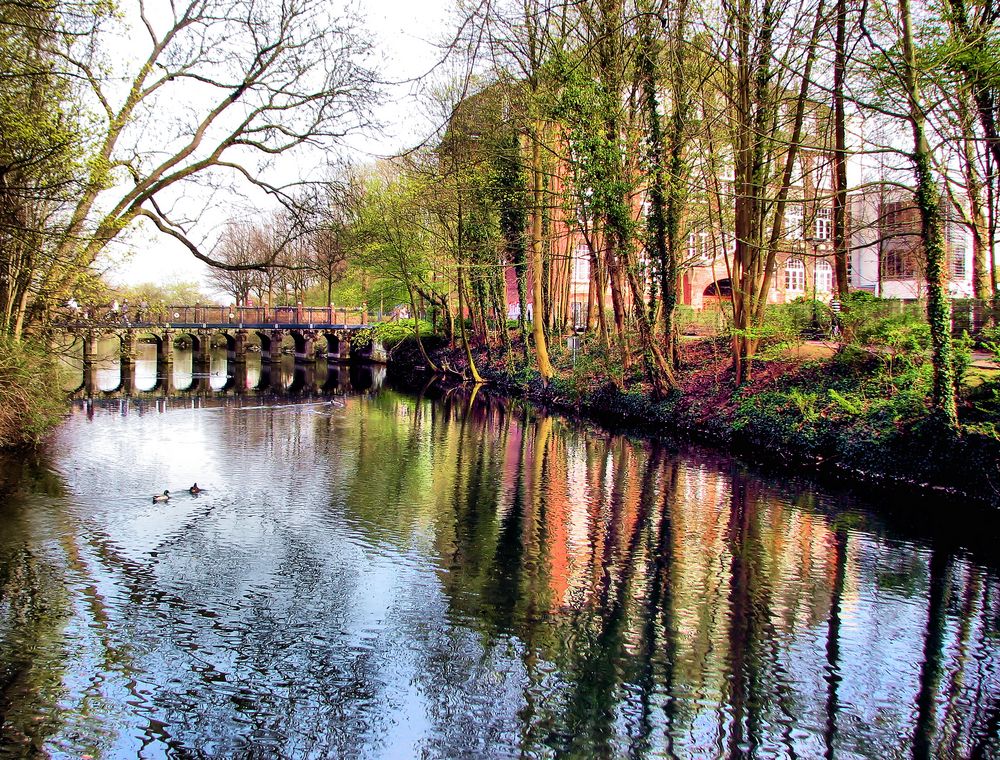 Die Lippe in Lippstadt 2 Foto & Bild | landschaft, bach, fluss & see ...