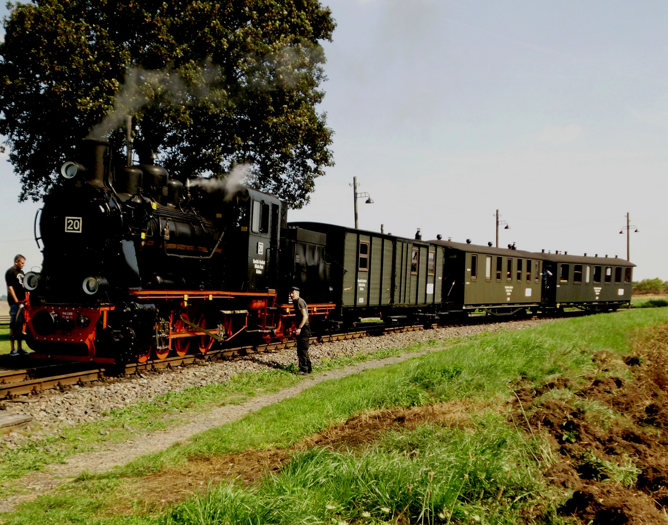 Die Lok 20 der Mansfelder Bergwerksbahn Foto & Bild | schmalspur, eisenbahn, verkehr & fahrzeuge ...