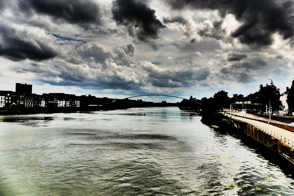 Die Maas bei Maastricht # P1090261 Foto & Bild | niederlande Bilder auf ...