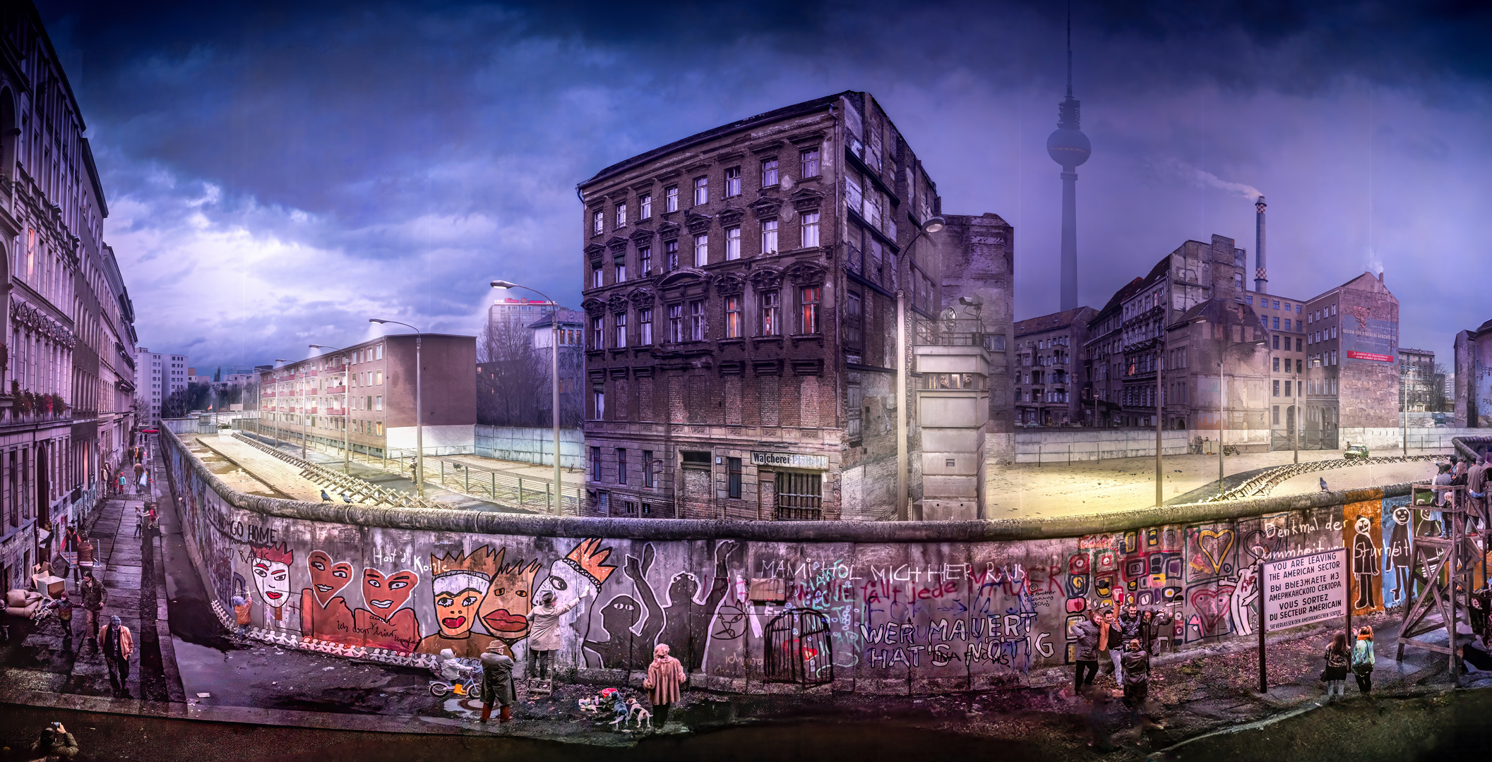 Die Mauer in Kreuzberg Foto & Bild | outdoor, berlin, mauer Bilder auf ...