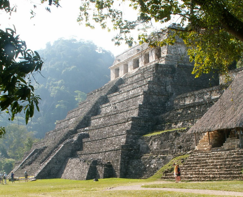 Die Maya-Kultstätte Palenque (Mexiko) Foto & Bild | north america ...