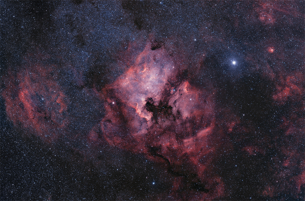 Die neblige Region um den Stern Deneb Foto & Bild | astrofotografie ...