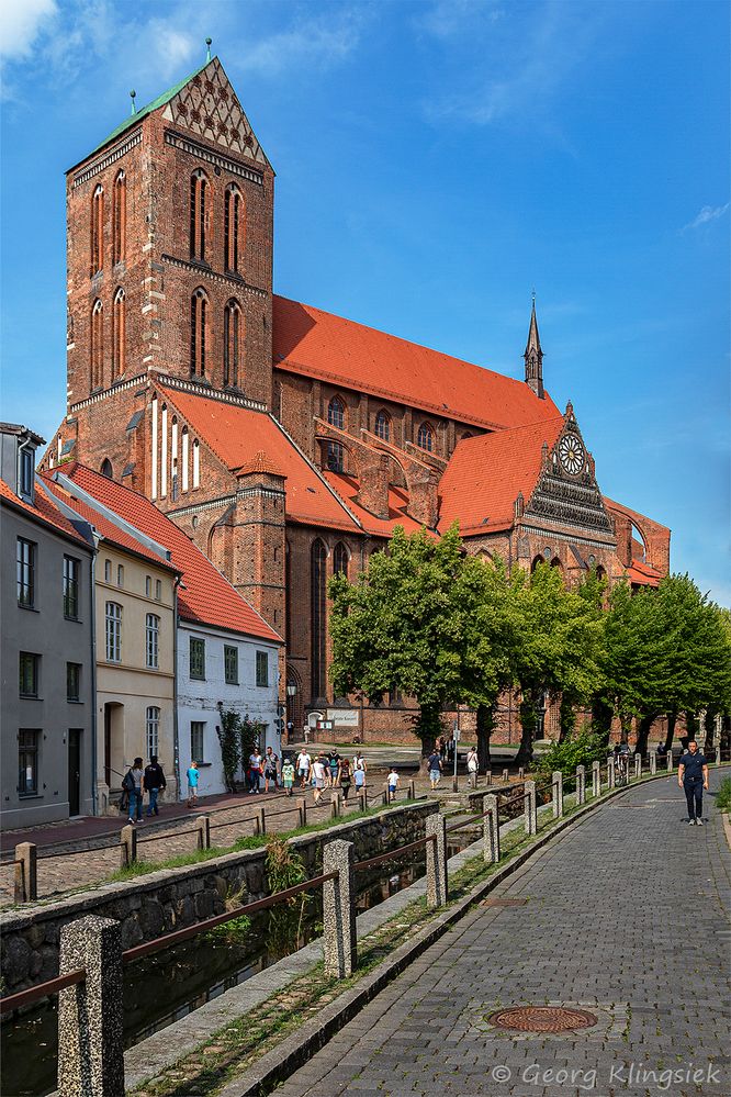 Die Nikolaikirche in Wismar … Foto & Bild | architektur, deutschland ...