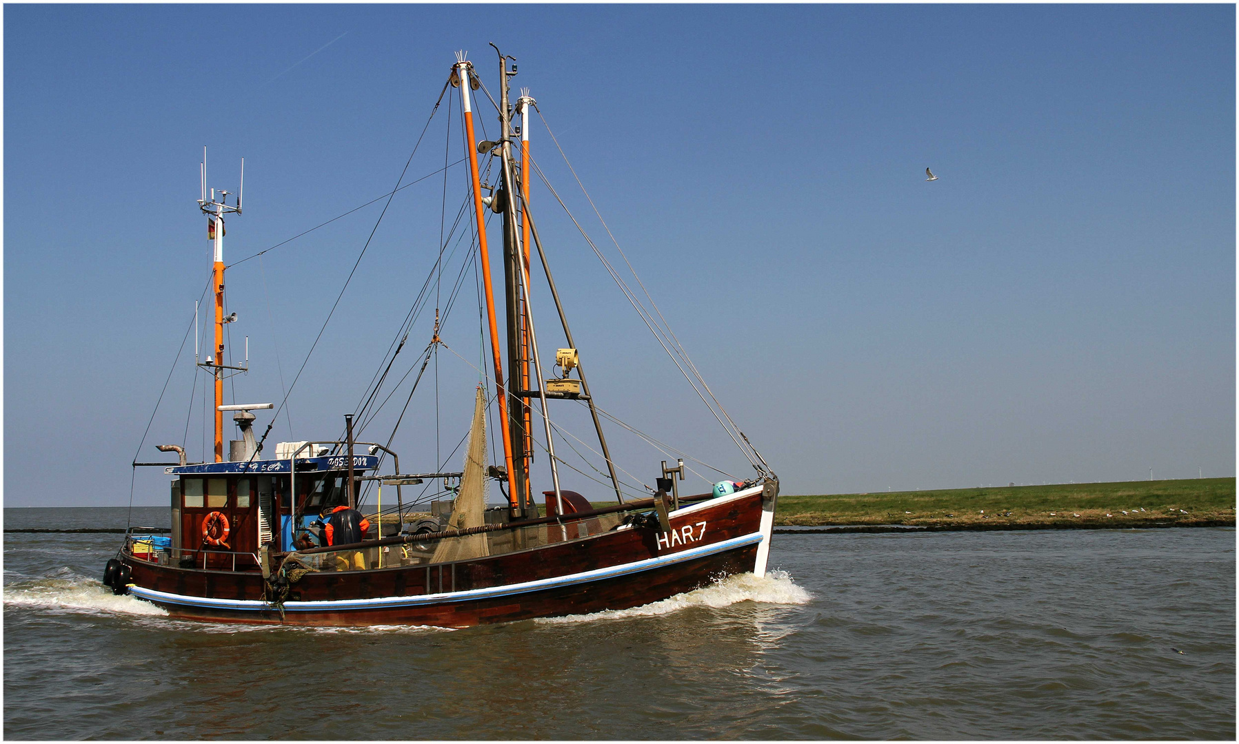 die Nordsee vor der Tür ... Foto & Bild | schiffe und seewege ...
